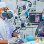 FIGURES 1A and 1B. Forward head posture when practicing without ...